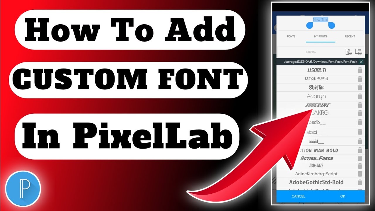 How To Add Custom Font In Pixellab PixelLab Main Custom Font Kaise How To Add Custom Font In Pixellab PixelLab Main Custom Font Kaise