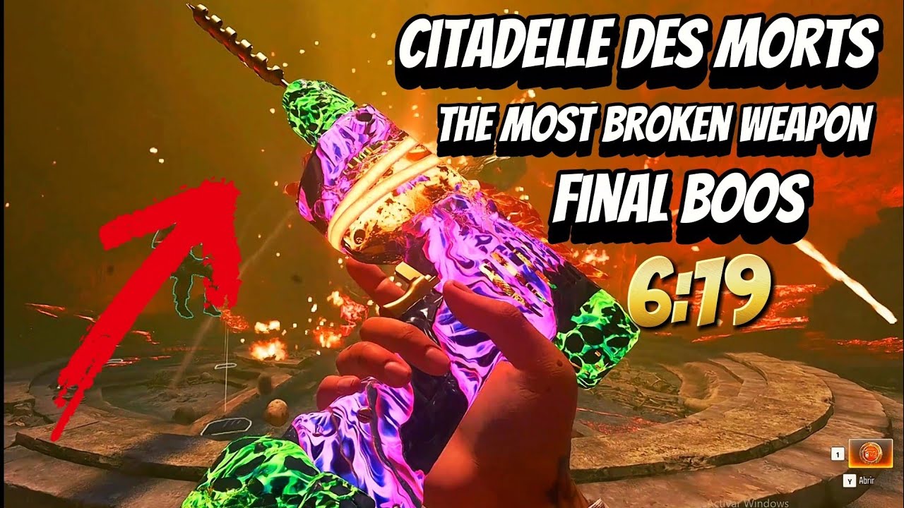 Citadelle Des Morts THE MOST BROKEN WEAPON AGAINST THE FINAL BOSS ...
