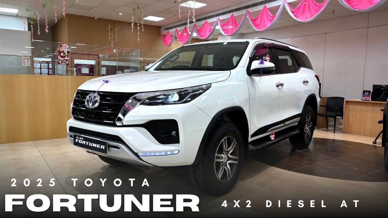New Toyota Fortuner Base Model 4x2 Diesel AT 2025 | Full review 😍🔥 ...
