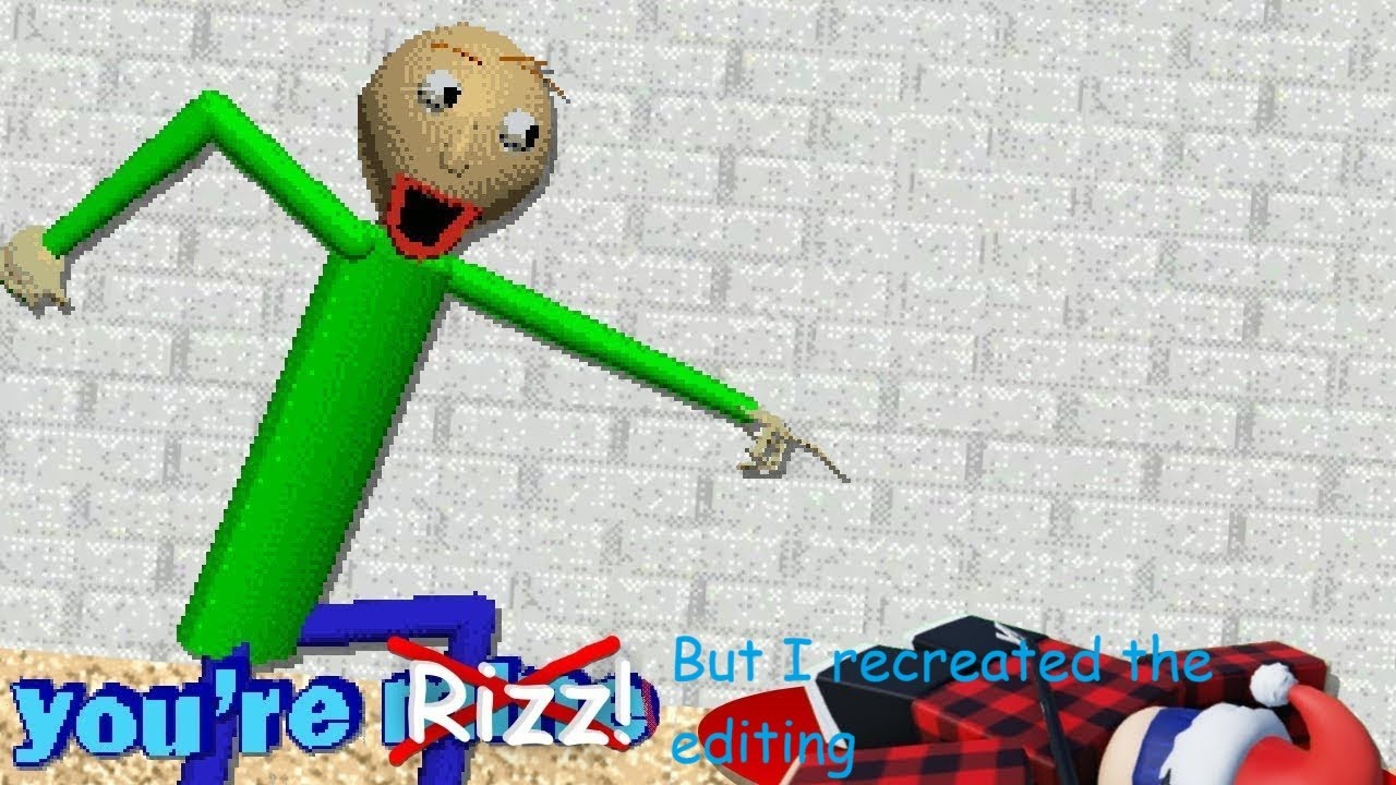 Baldi Your Rizz/Oh, oh, Ohio!, but I attempted to recreate it - YouTube