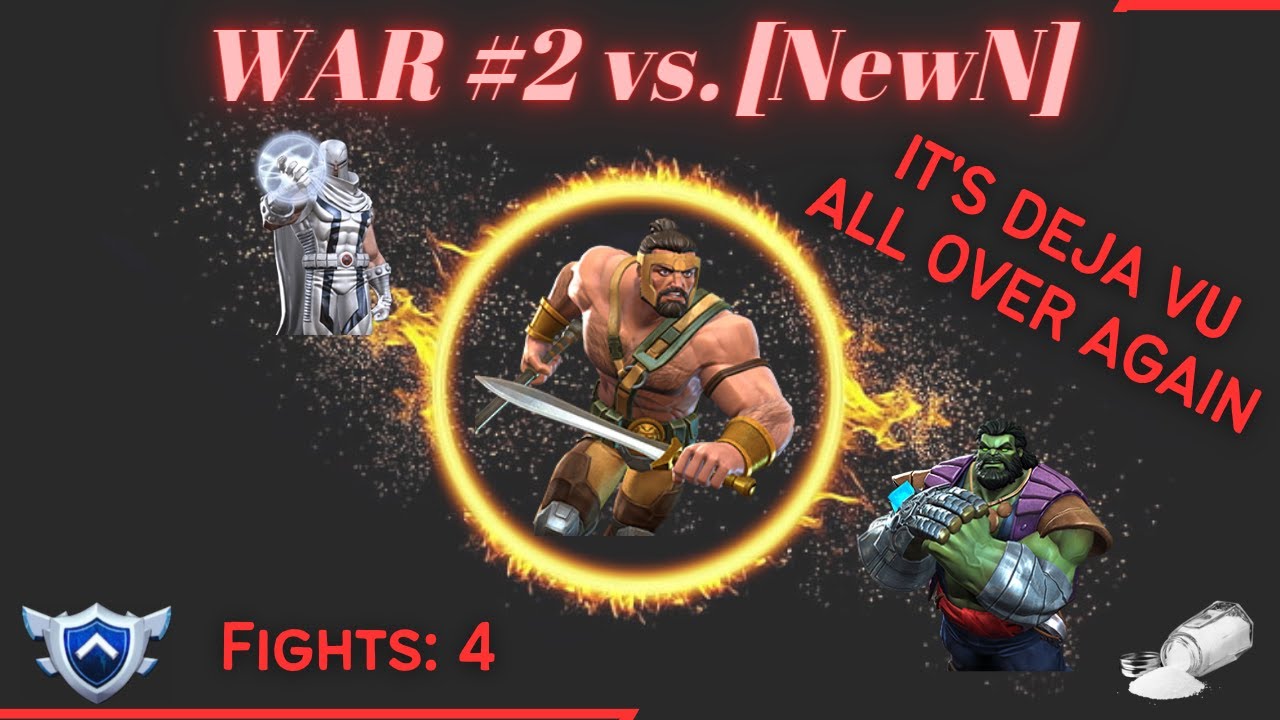 MCOC: AW - Season 40 War 2 - Same Team, Same Path,...Same Result??? - YouTube