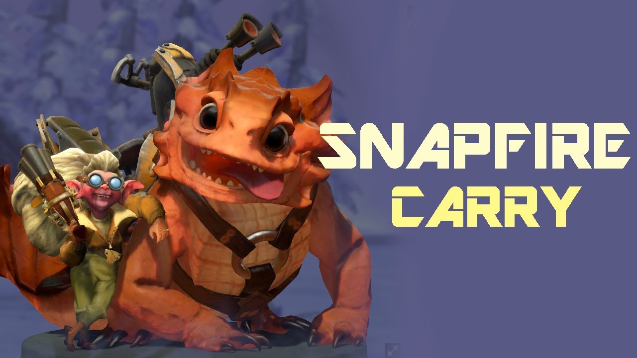 7.23e Snapfire MID CARRY Strat | Dota 2 Snapfire (No Commentary) - YouTube