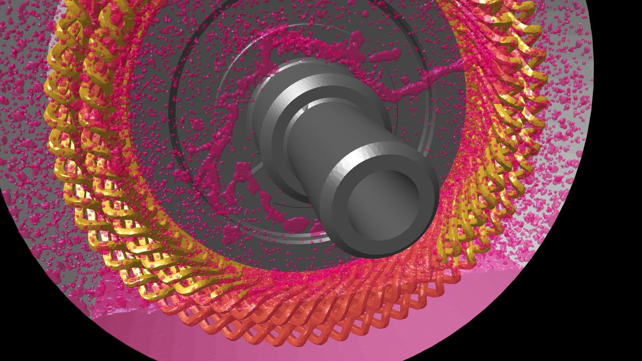 Simulation of EV motor cooling - YouTube