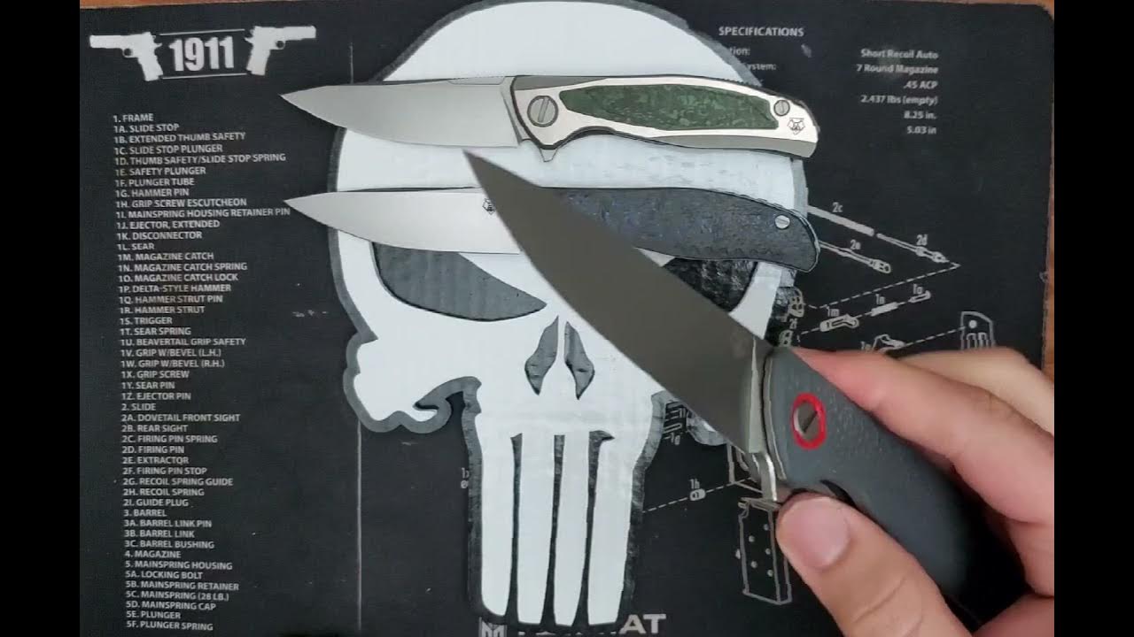 SHIRO F3NS AND F3 COMPARISON - SRBS VS MRBS - ELMAX VS M390 - YouTube