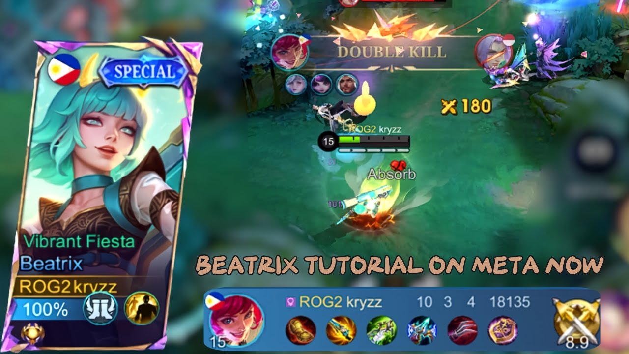 Tutorial Beatrix On Meta Now | The Best Gameplay Beatrix, Best Build ...