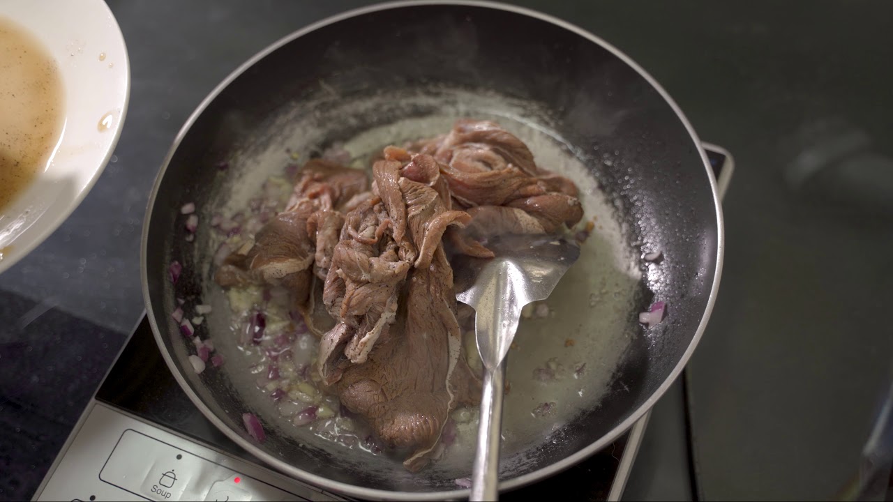 Bistek Tagalog With Mushroom - YouTube