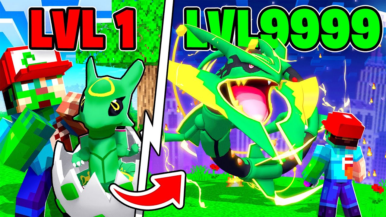 Upgrading NOOB to GOD Pokémon Trainers In Minecraft! - YouTube