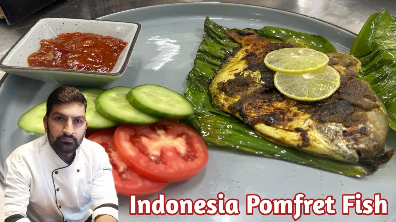 Pomfret Fish | Indonesian Pomfret Fish | Ikan Babar | Grilled Fish ...