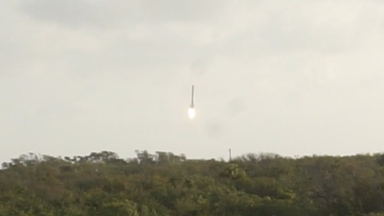 SpaceX NROL-76 Landing (5/1/2017) - YouTube