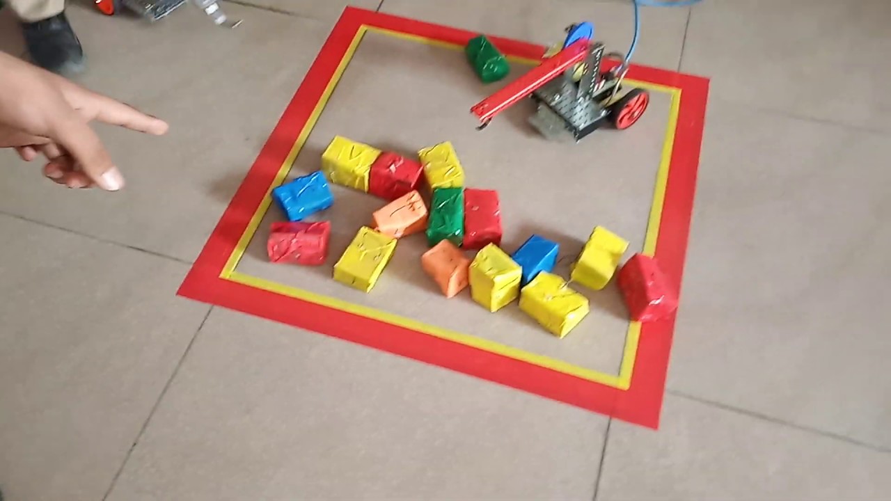 Robotics competition india pick and drop | Pick and Drop Robot ...