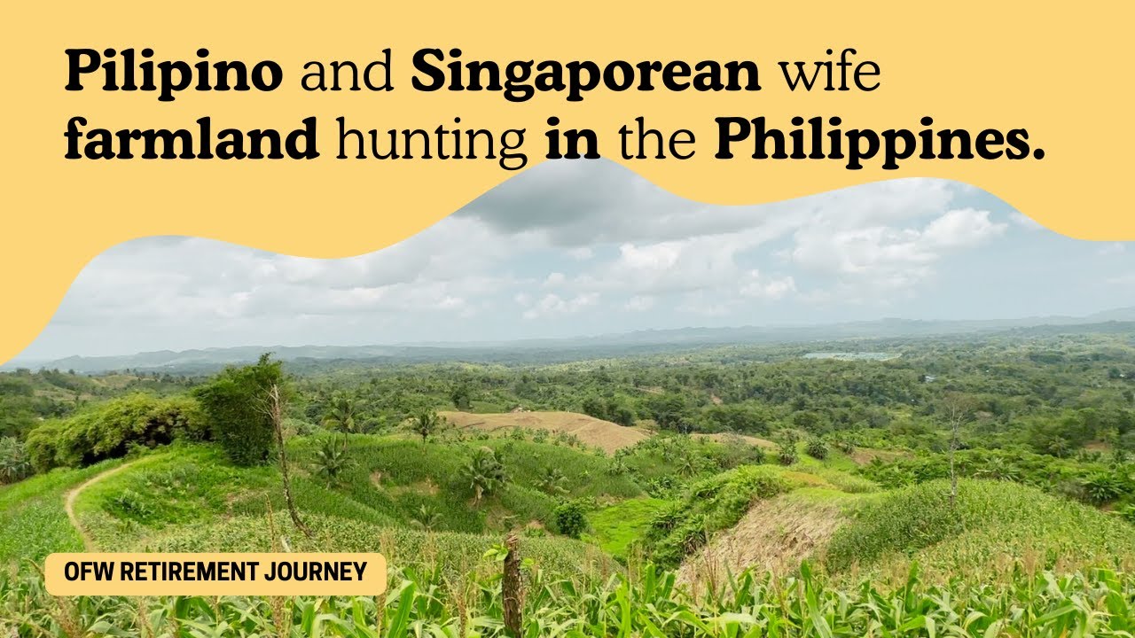 Ep 11 - Pilipino and Singaporean wife farmland hunting in Philippines ...