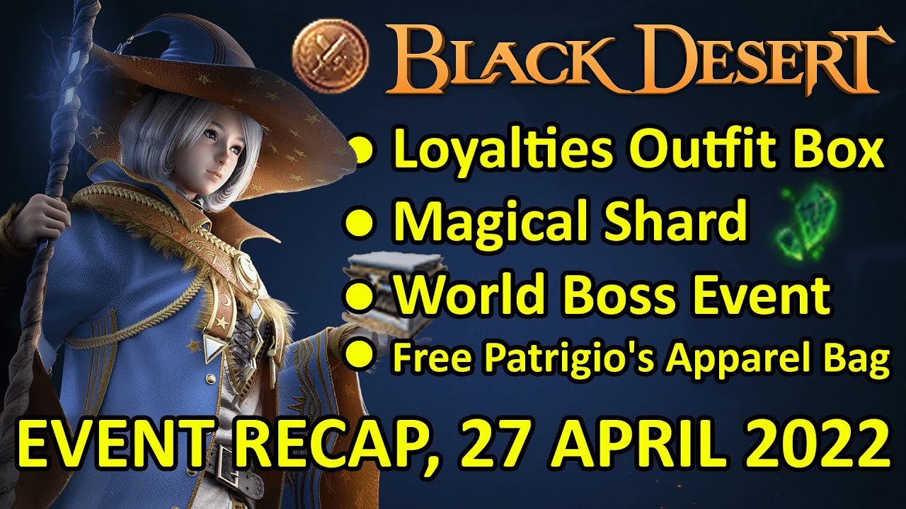 Loyalties Outfit Box, Magical Shard, World Boss Event (Black Desert ...