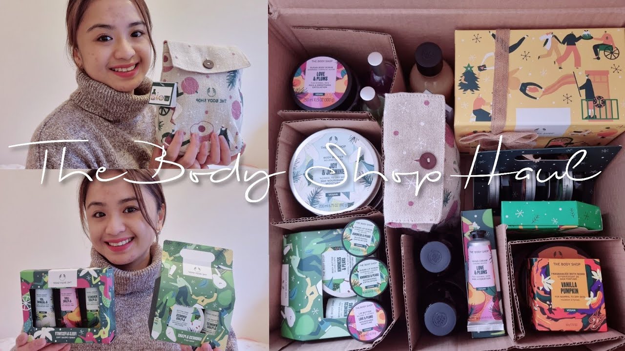THE BODY SHOP HAUL *Aesthetic* The Body Shop At Home - YouTube