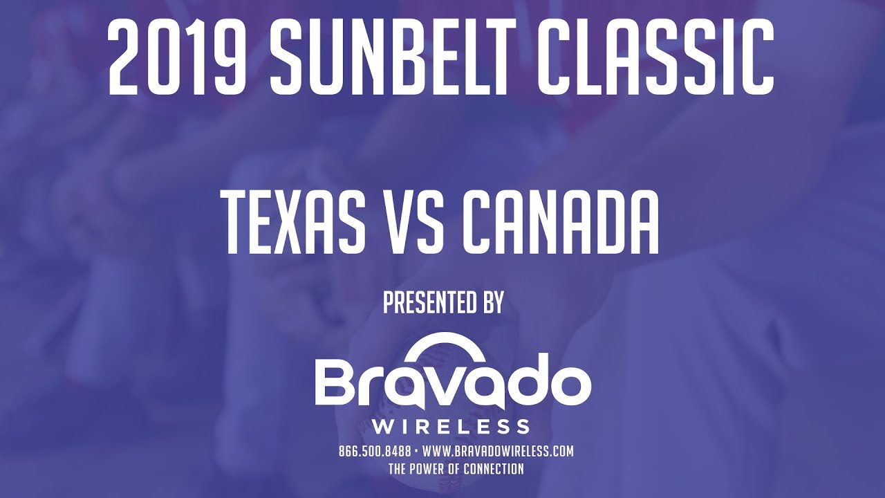 Texas VS Canada | Sunbelt Classic Baseball Tournament | Full Games on ...