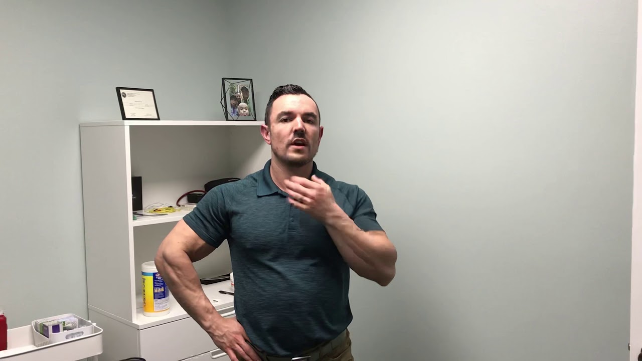 Neck Retractions (chin tucks) - Neck Exercise - YouTube
