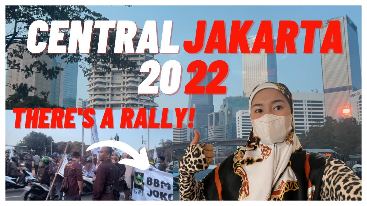 Is this Jakarta? CENTRAL CITY (Modernized) 🇮🇩 | MONAS | BBM Rally ...
