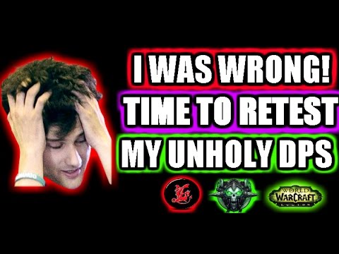 UNHOLY DEATH KNIGHT PVE GUIDE | DPS TESTING NEW SPEC AND MORE! | WOW ...