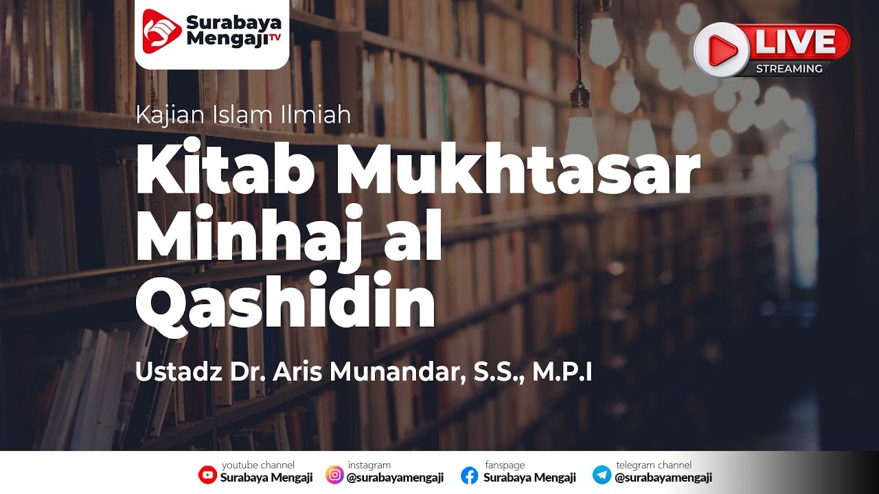 Bahaya Lisan (02) | Kitab Mukhtasar Minhaj al Qashidin - Ustadz Dr Aris ...