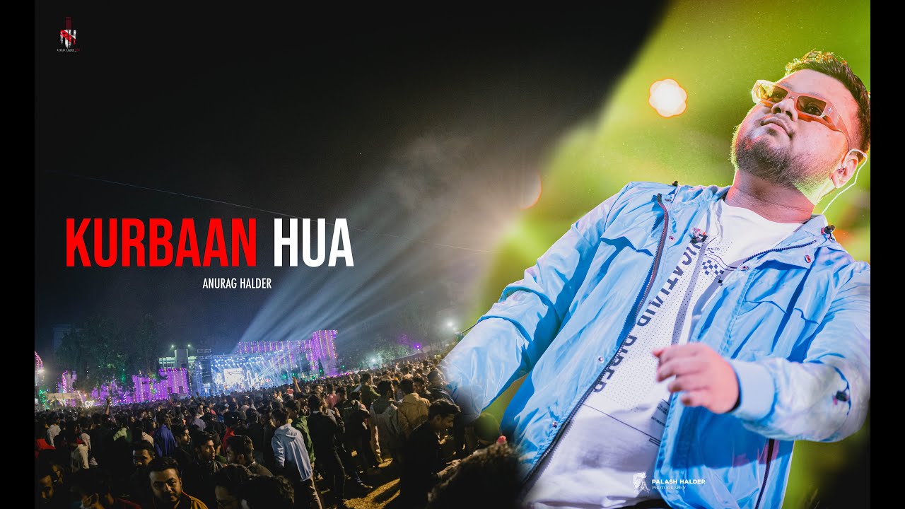 Kurbaan Hua | Anurag Halder Live | Burdwan Raj College - YouTube