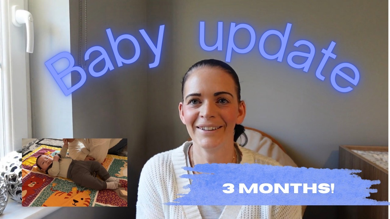 3 MONTH BABY UPDATE 💙 - YouTube