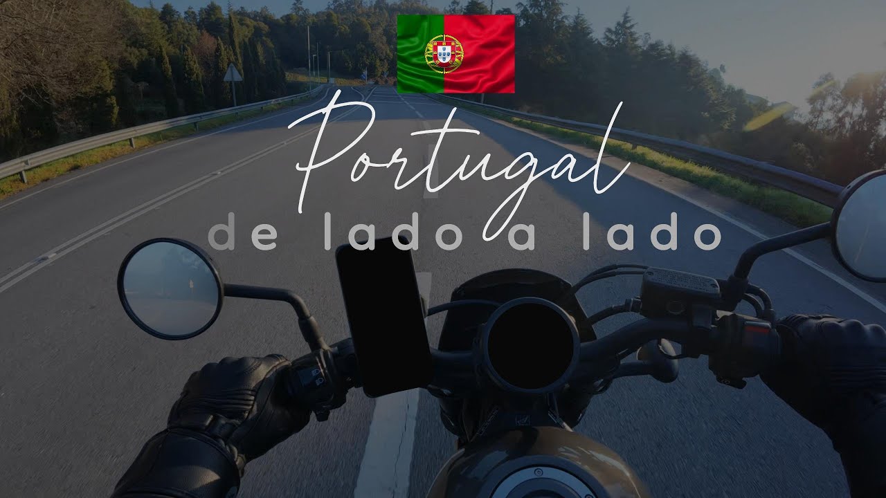Portugal de moto | Rota N222 | Curvas e reflexões - YouTube