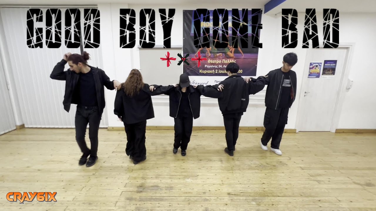 [ ONE TAKE ] TXT (투모로우바이투게더) 'Good Boy Gone Bad' K-pop Dance Practice ! CRAY6IX from Cyprus ...