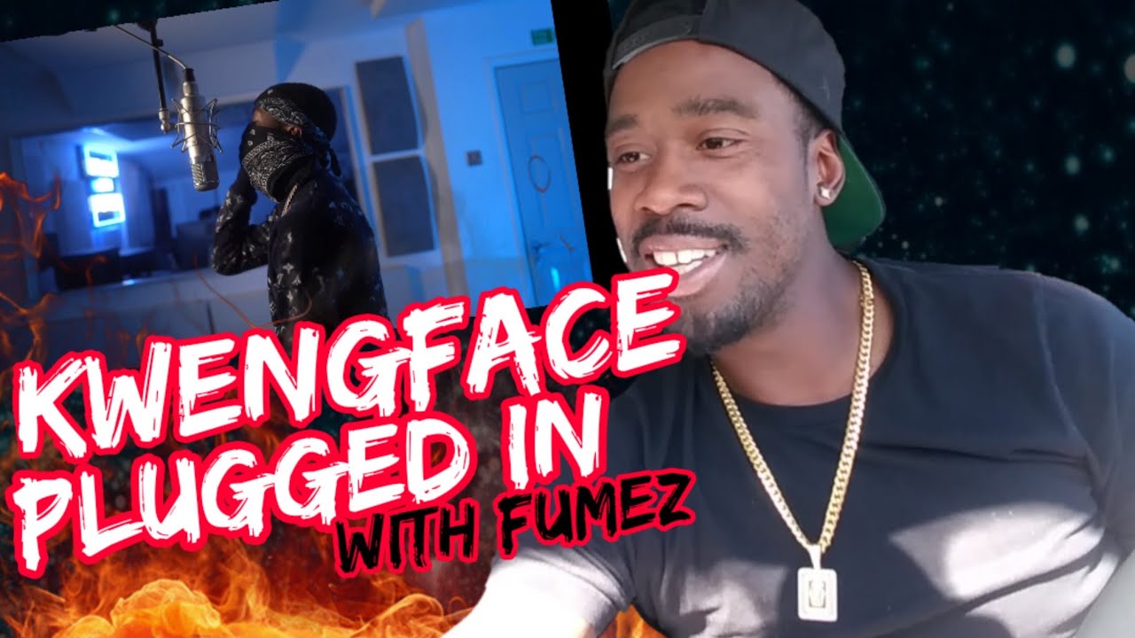 AMERICAN REACTS TO UK RAPPER Kwengface - Plugged In W/ Fumez - YouTube