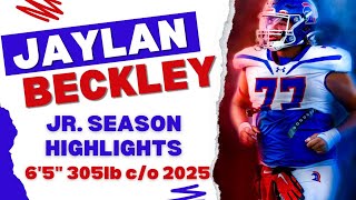Jaylan Beckley - Addison Trinity Christian - 2023 junior season highlights