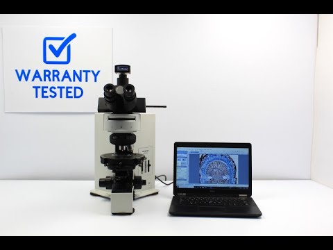 Olympus BX60 Upright Polarization Microscope [BOSTONIND] - 50890 - YouTube