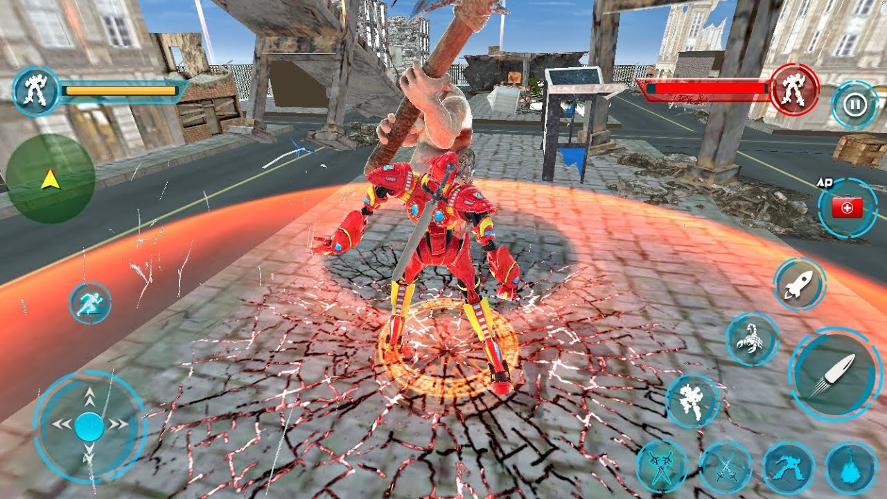 TRANSFORM ROBOT 🤖 | ROBOT FIGHTING | Android Gameplay - YouTube