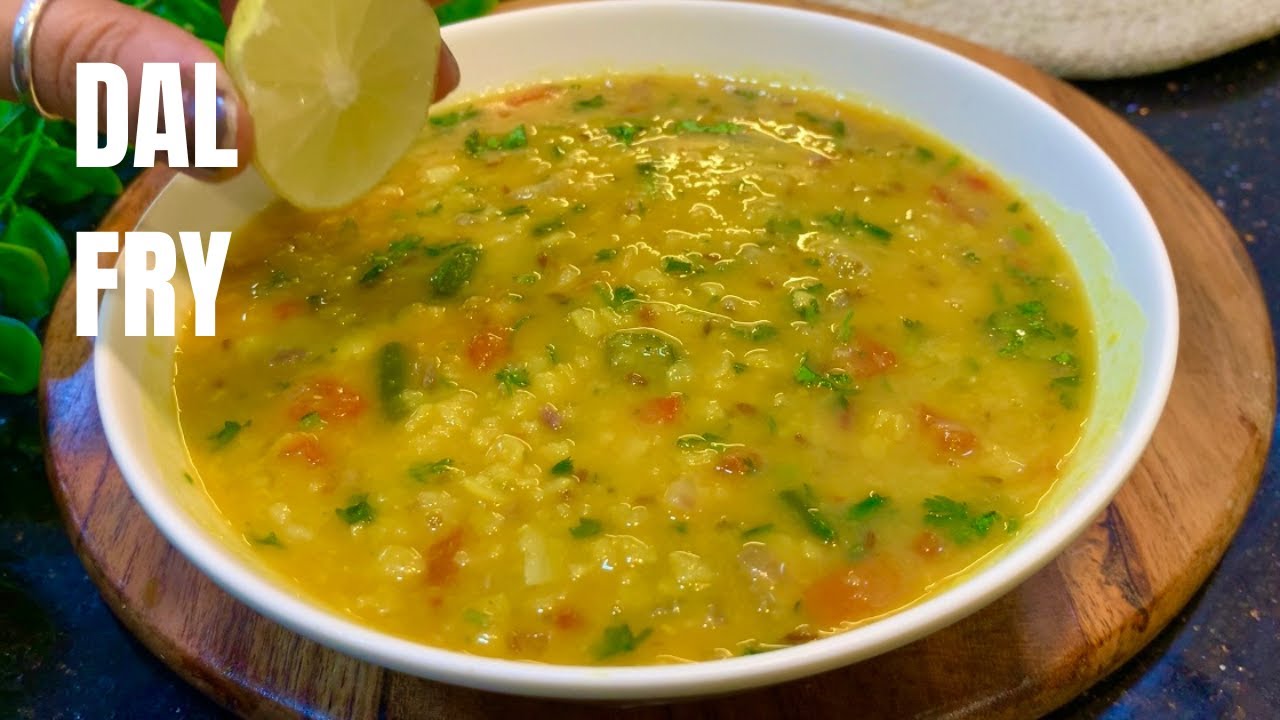 Dal Fry Recipe In 10 Minutes | Simple Easy Dal Fry Recipe | Toor Yellow ...