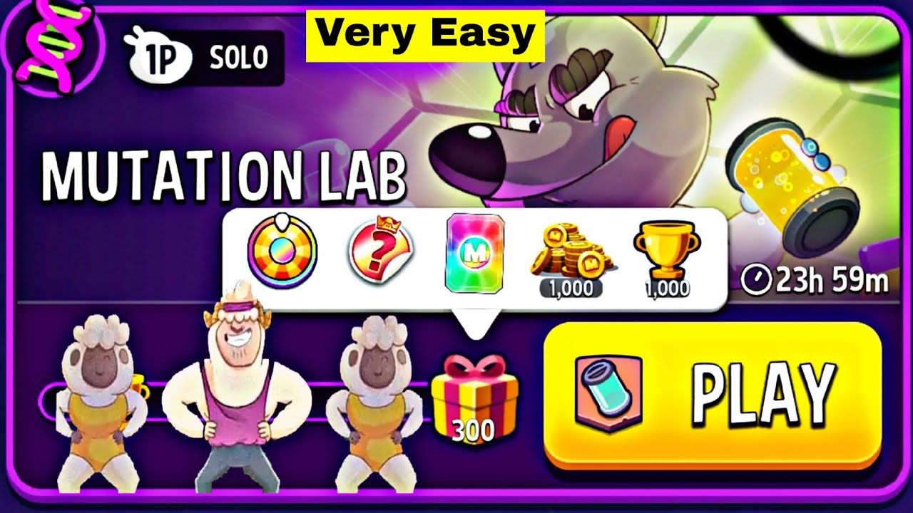 mutation lab solo challenge | match masters | mutation lab solo today ...