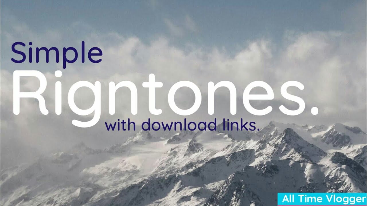 Simple Ringtones | Musings | ATV - YouTube