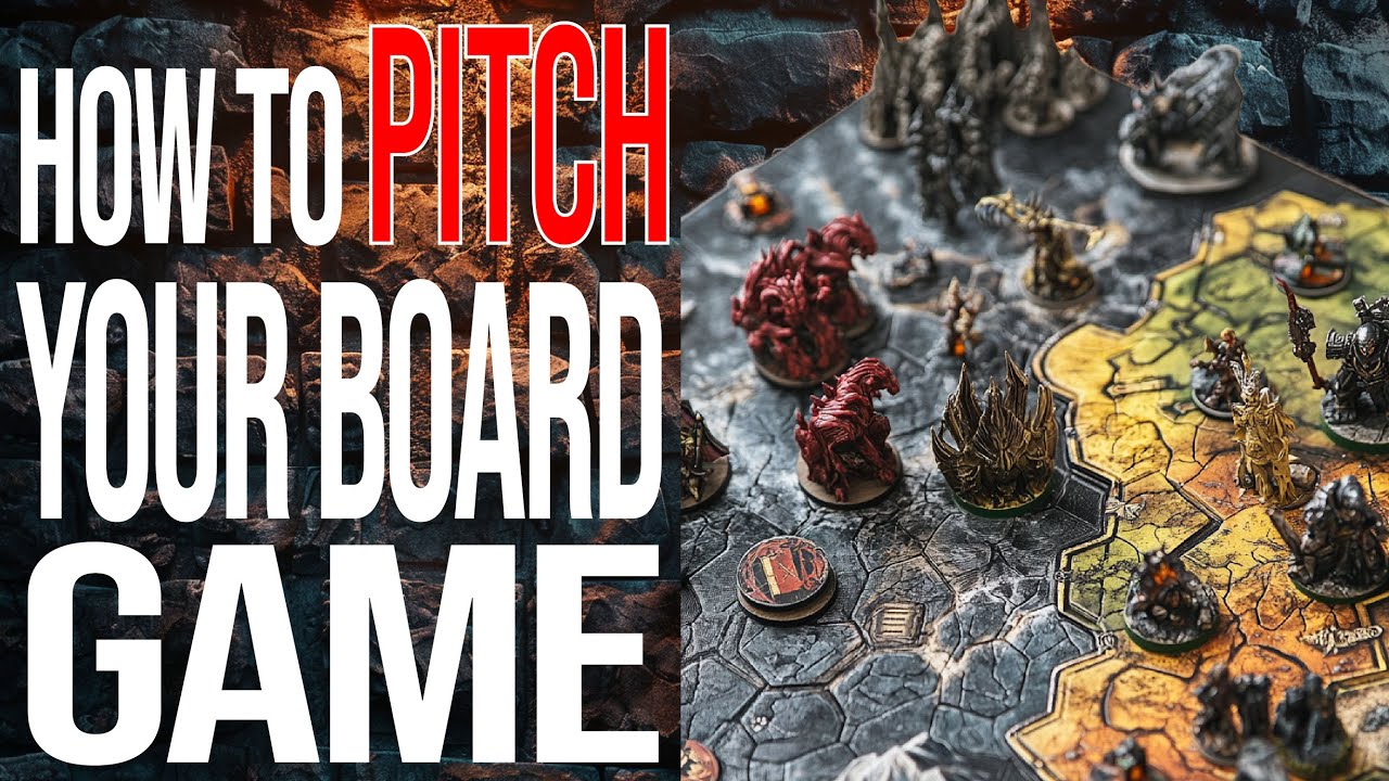 How to Pitch Your Board Game to a Publisher | Sydney Englestein, Indie ...