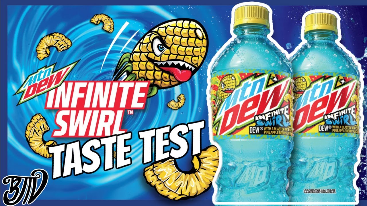 Taste Test: 7 Eleven's EXCLUSIVE MTN DEW® Flavor "Infinite Swirl ...