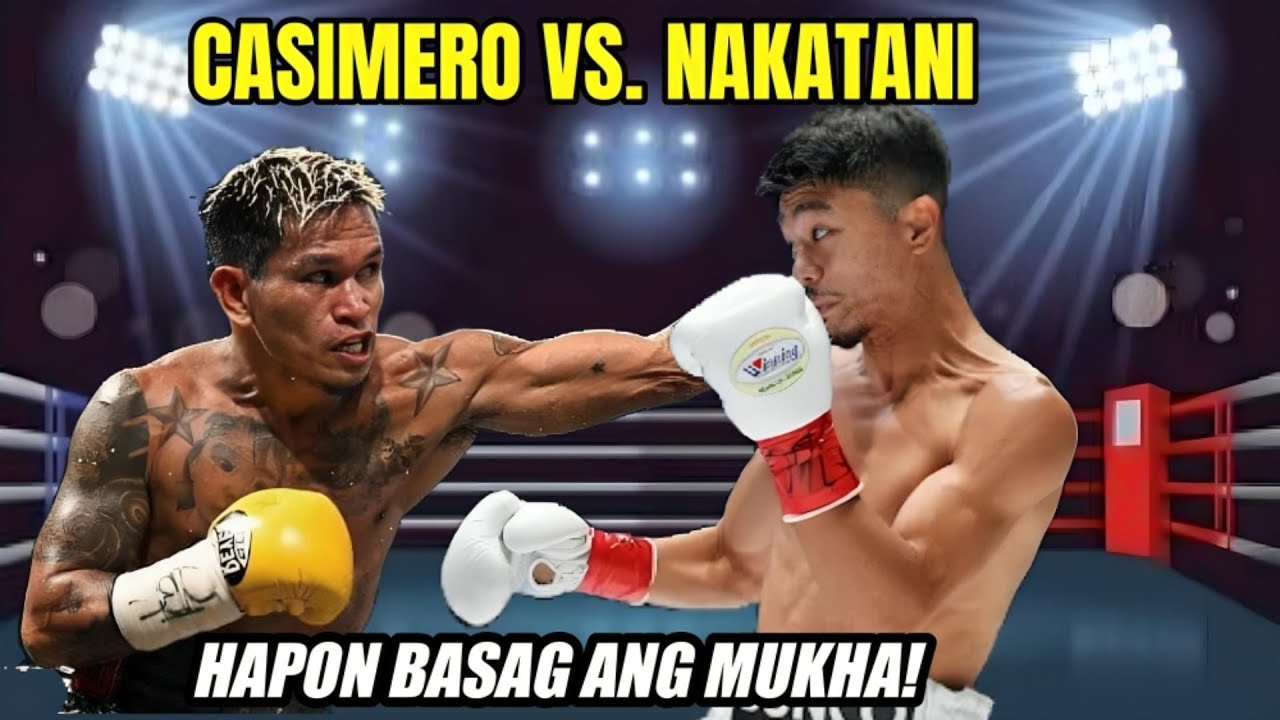 LATEST 2025! CASIMERO vs NAKATANI | HAPON SUMUKO KAY CASIMERO BASAG ANG ...