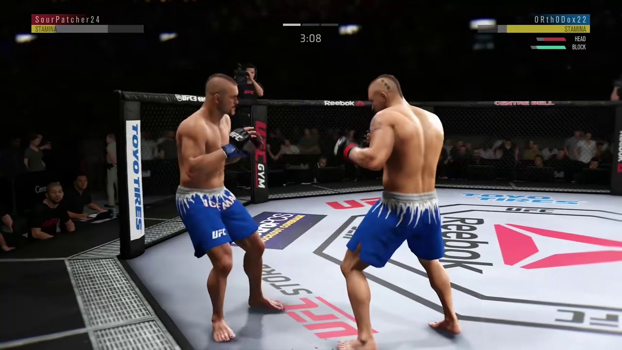 Cleanest knockout in UFC 3 - YouTube