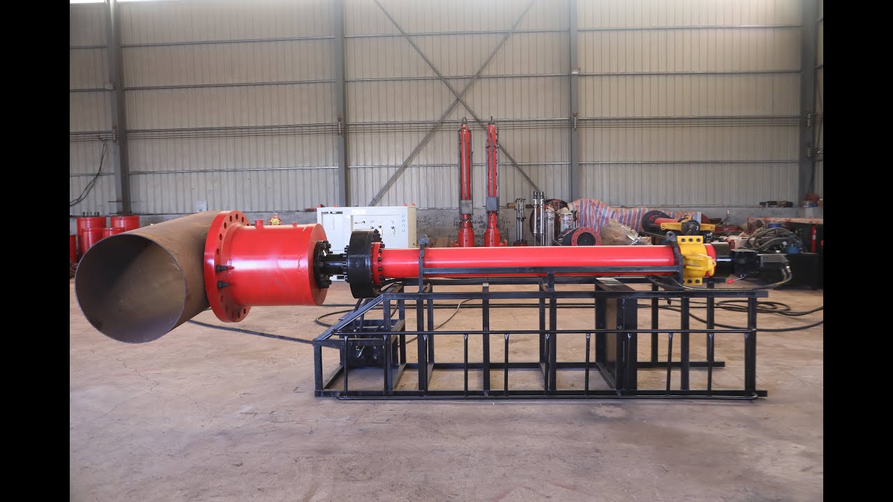 Hydraulic Hot Tapping Machine - YouTube