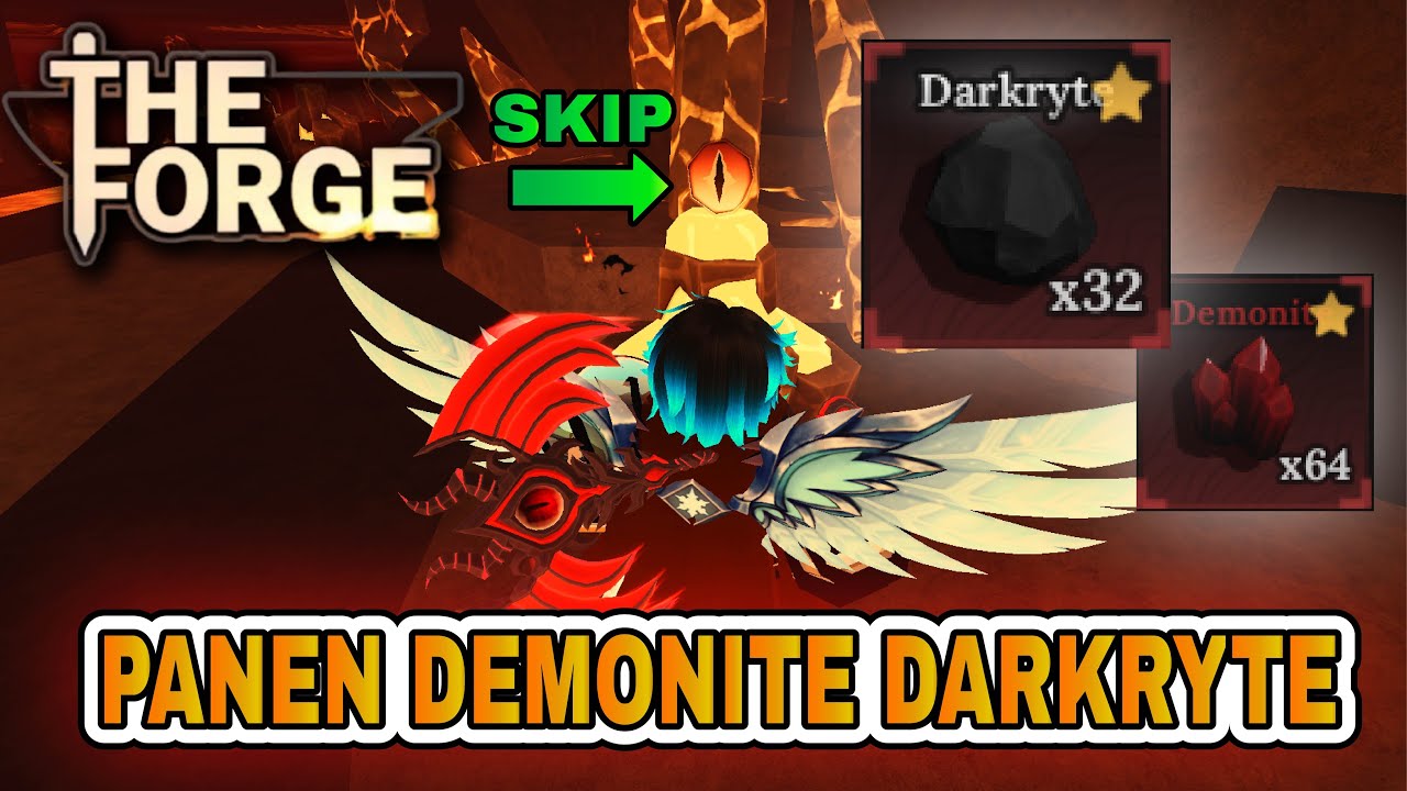 The Forge Indonesia - Panen Demonite & Darkrite Gampang Banget Dapatnya ...