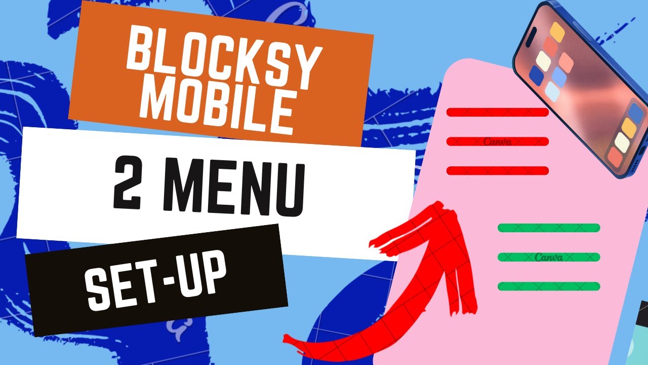 How to use 2 mobile menus in wordpress blocksy - YouTube
