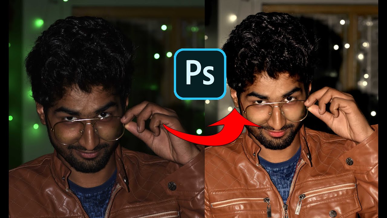How to convert your dark picture into light with photoshopCC - YouTube