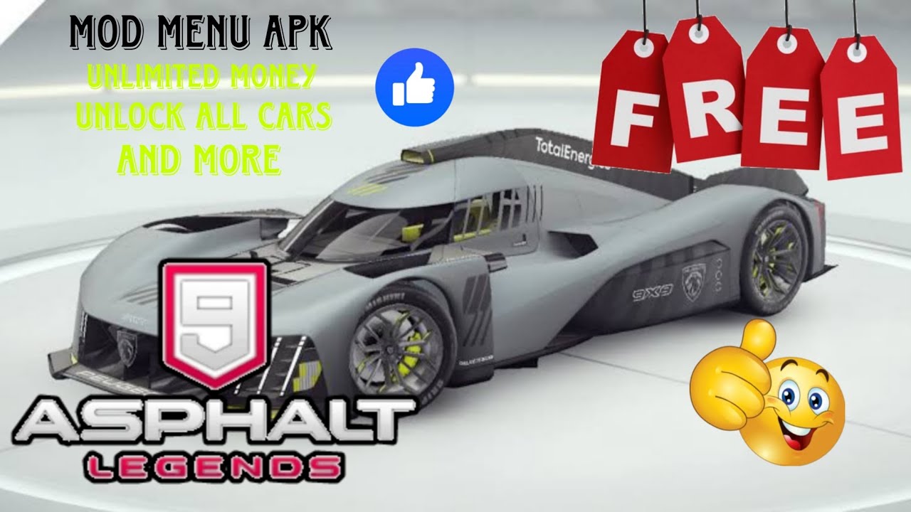 Asphalt 9 legends mod apk - YouTube