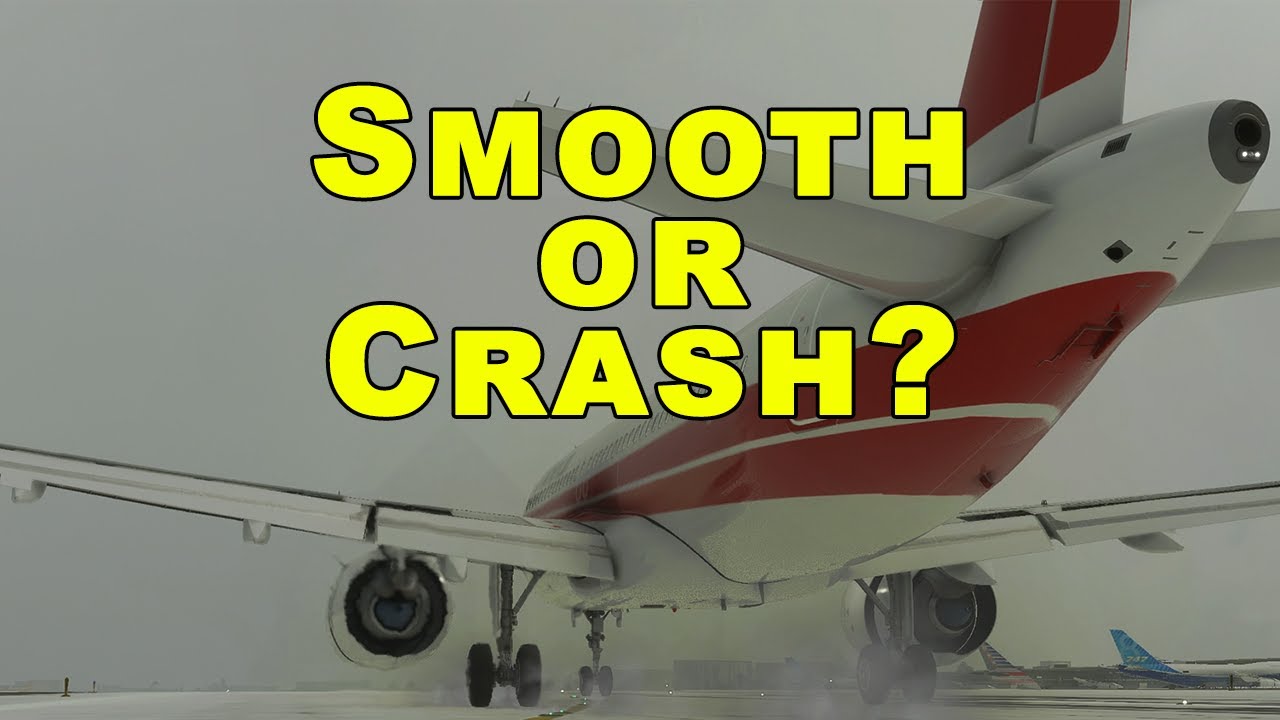 Smooth or Crash? Landing in Miami | American Airlines MFS - YouTube