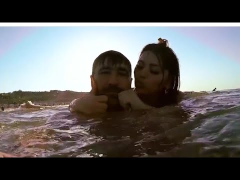 TƏRANƏ QUMRALIN QIZI QUMRAL HƏYAT YOLDAŞIYLA DƏNİZDƏN VİDEO PAYLAŞDI...