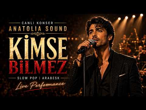 Kimse Bilmez  | Video Klip 4K | Duygusal Arabesk Live Performans | Anatolia Sound 2026