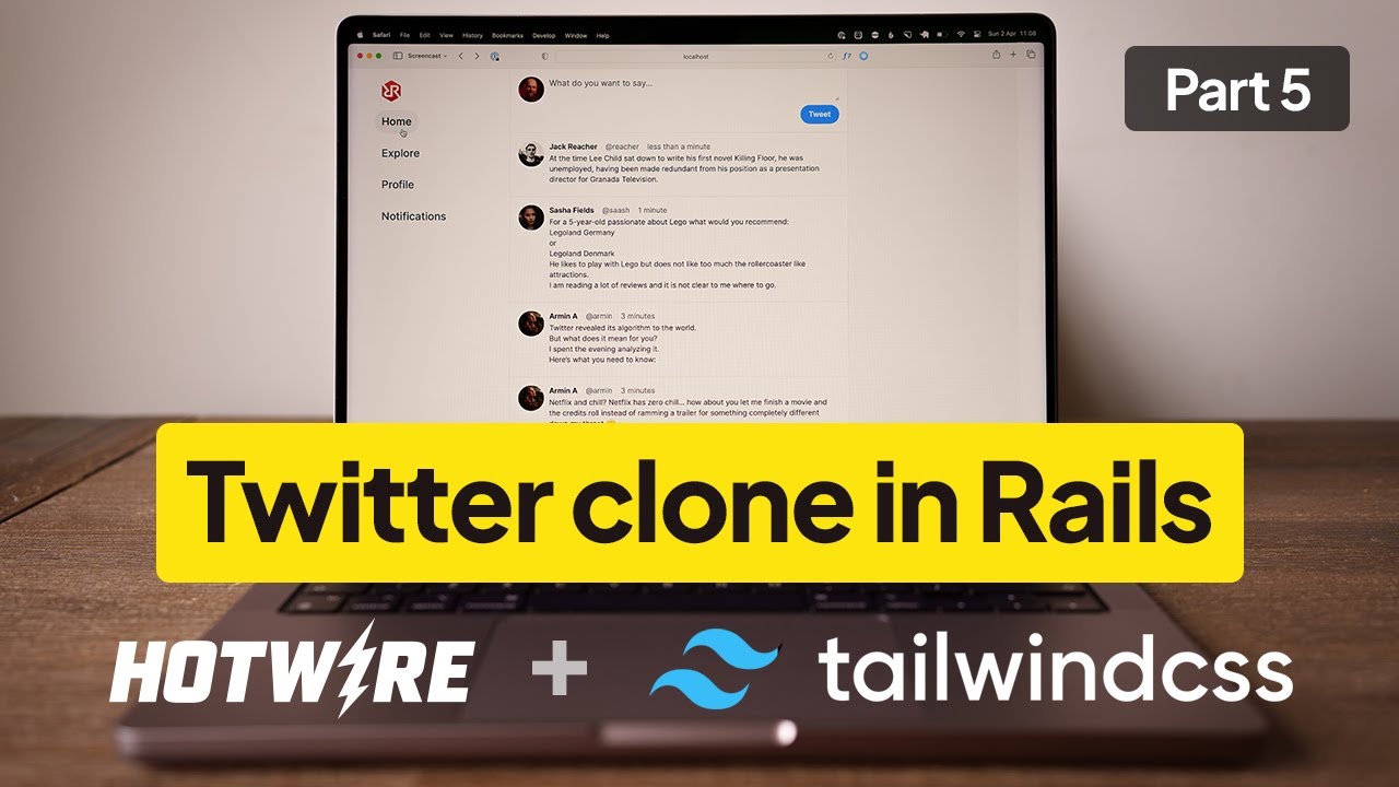 Rails + Hotwire: Setting up profiles - YouTube