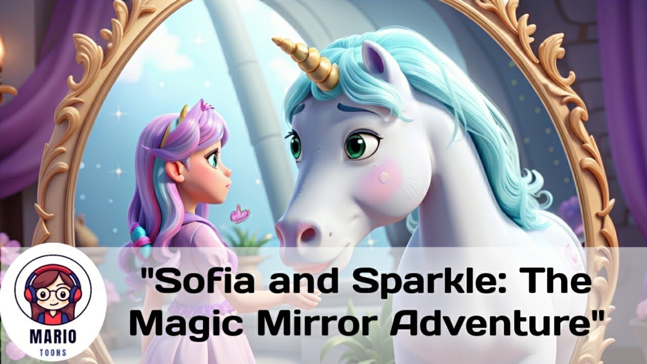 "Sofia and Sparkle: The Magic Mirror Adventure" | English cartoon | princess stories ...