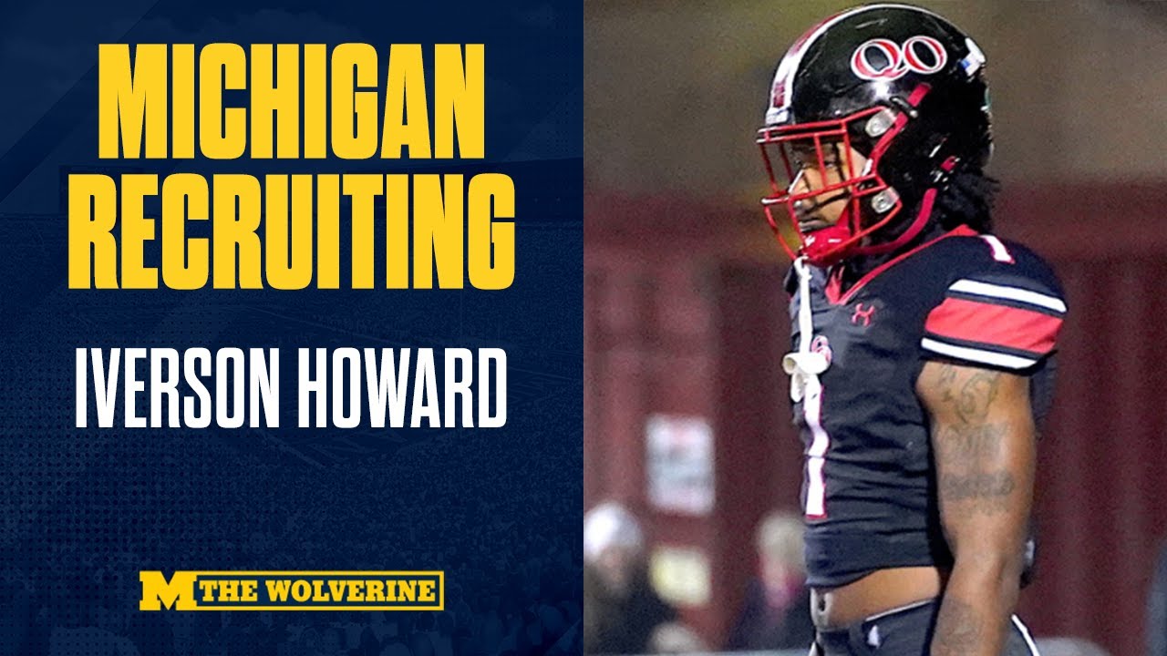 Michigan RB target is a PRIORITY!!! | Iverson Howard | Michigan ...