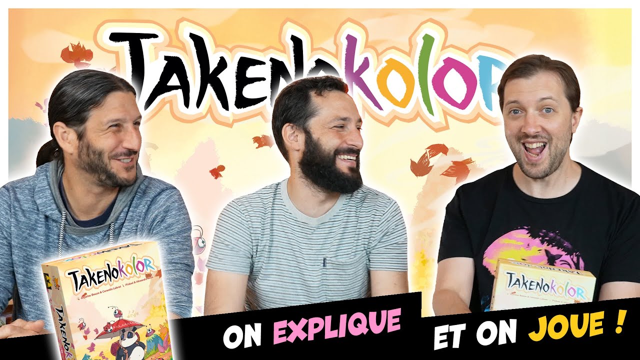 Takenokolor, on explique et on joue avec les auteurs - YouTube