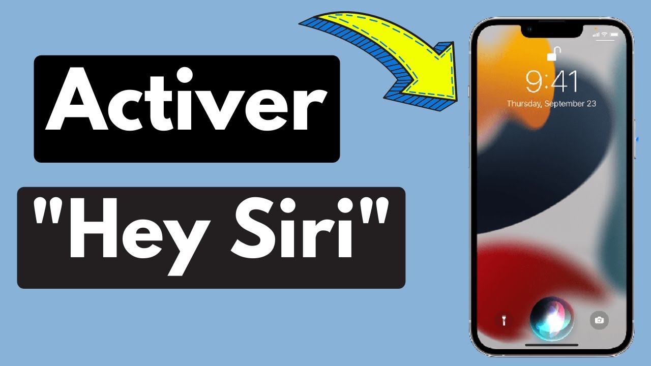 Comment Activer Siri Sur Iphone (Tous Les iPhone) - YouTube